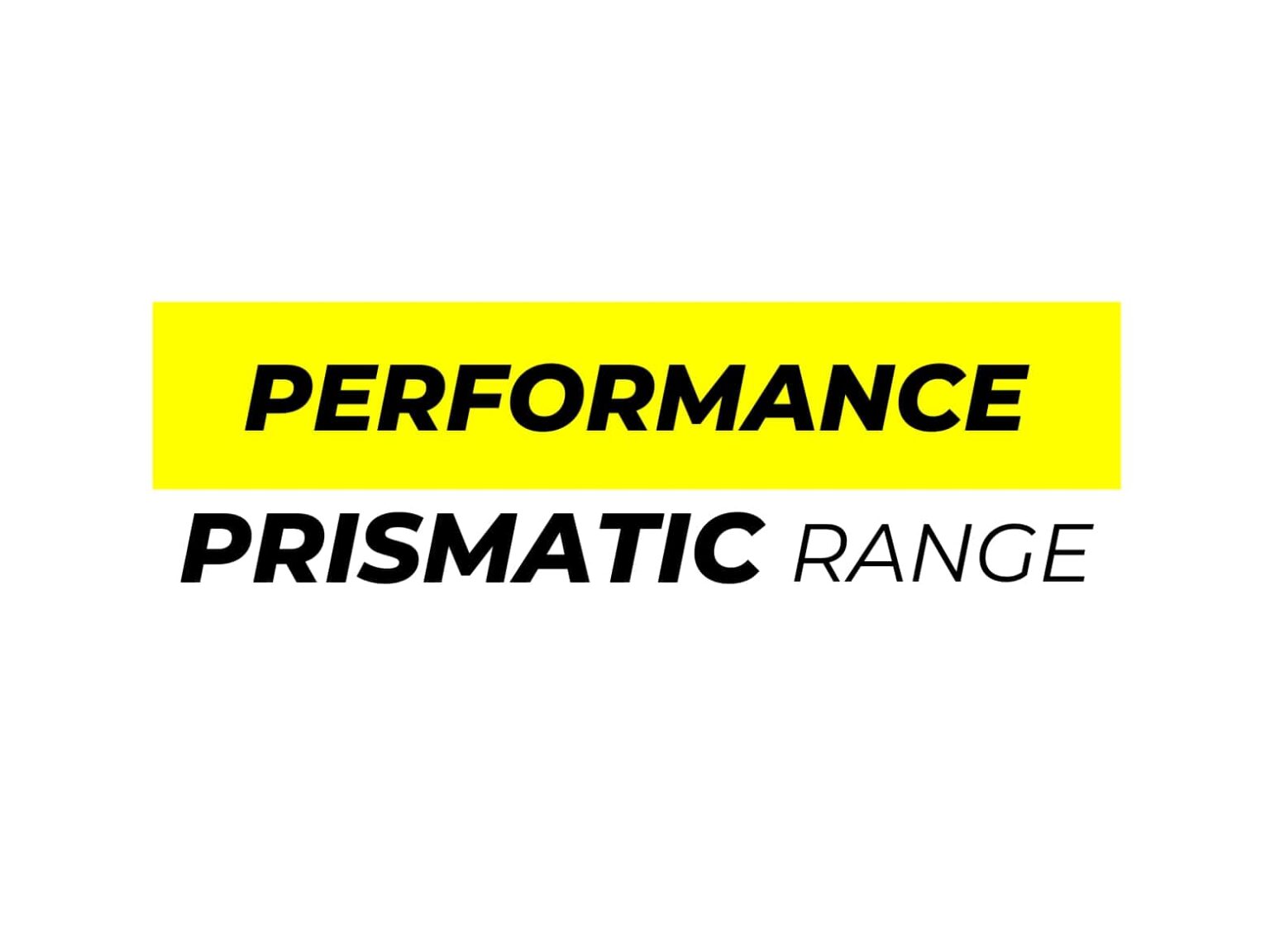 Performance Prismatic Range – Prism RMC